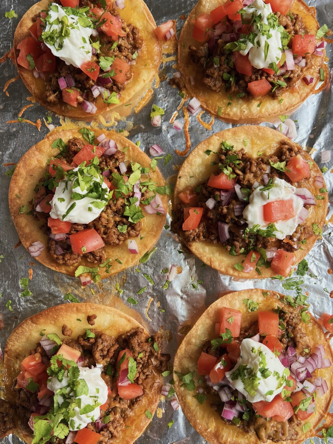 Beef Toastadas - Brooklyn's Bites