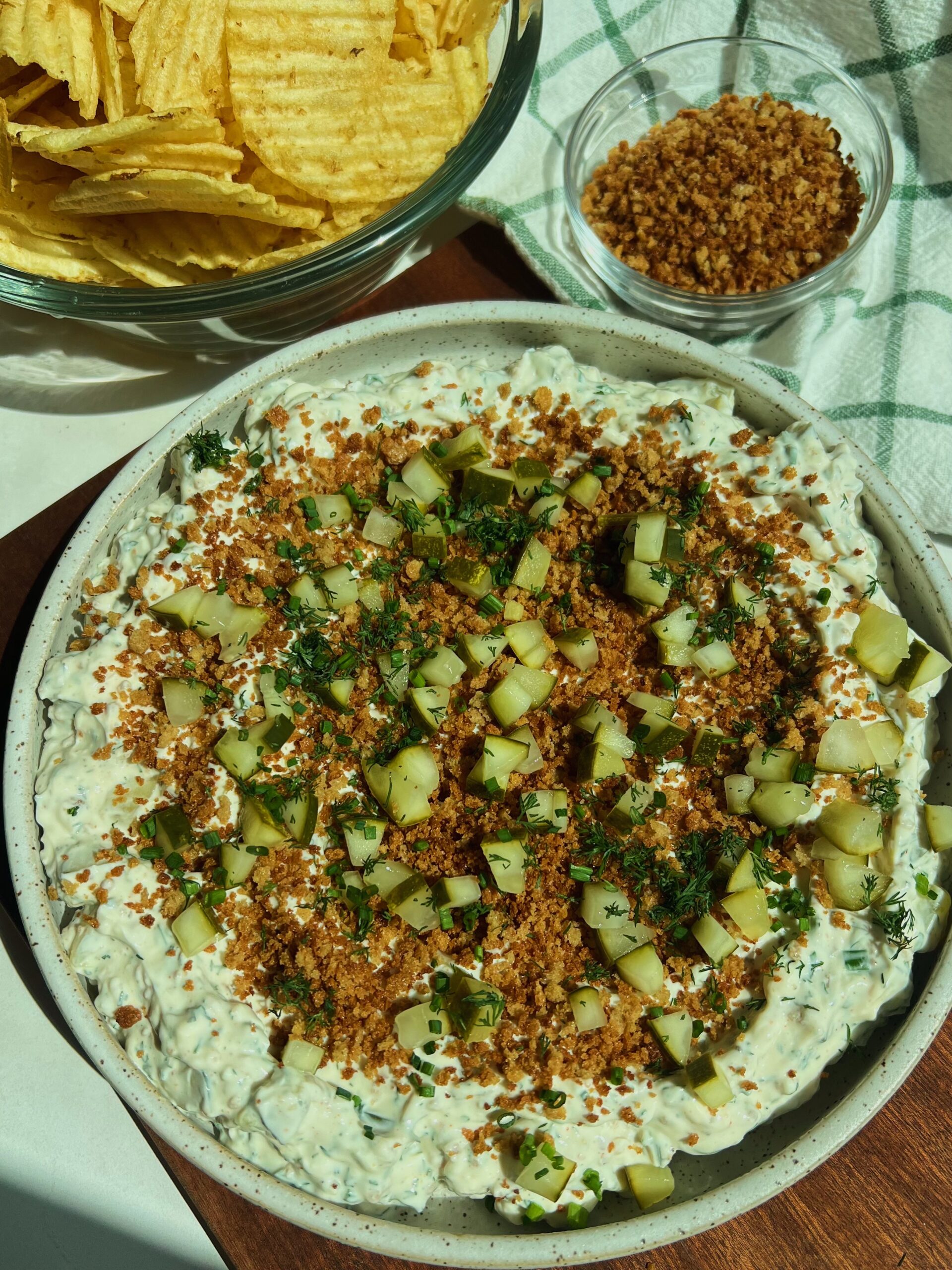 Fried Pickle Ranch Dip - Brooklyn's Bites